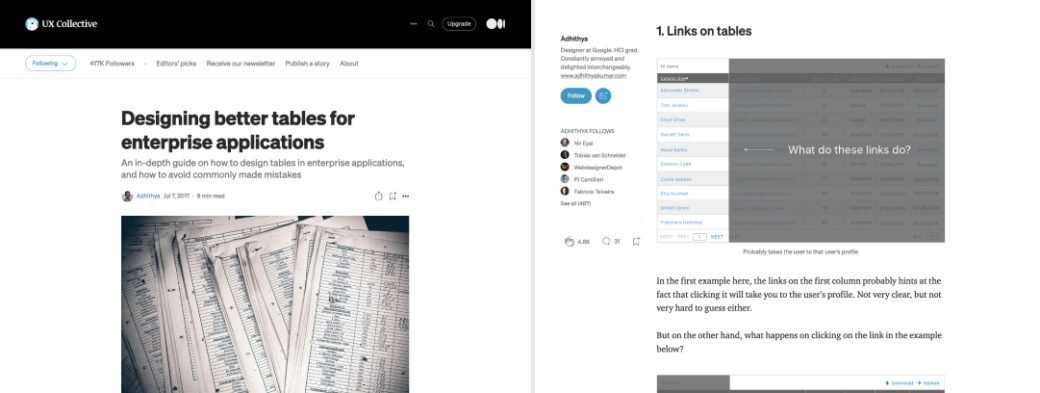 Enterprise UX: essential resources to design complex data tables by ...