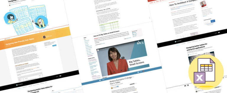 Enterprise UX: essential resources to design complex data tables by ...