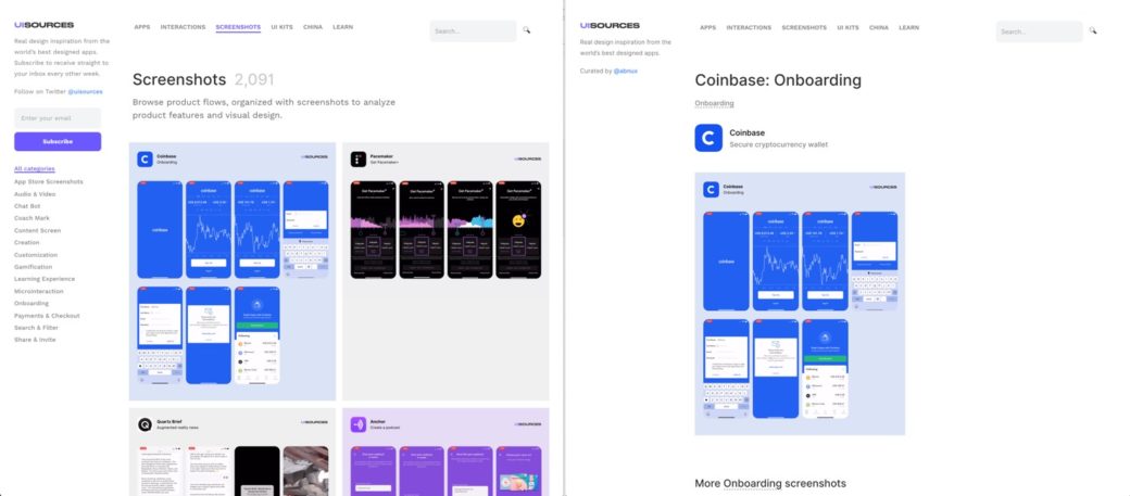 15+ Expert Resources For Mobile UI Inspiration: Patterns, Components ...