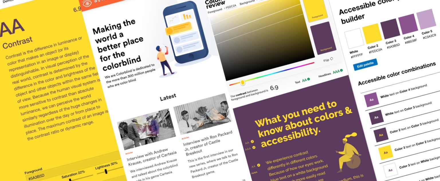 Color accessibility: tools and resources to help you design inclusive ...