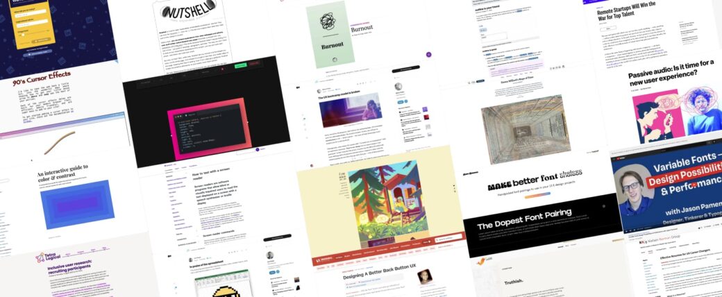 The UX Research and Design Blog by Stéphanie Walter.