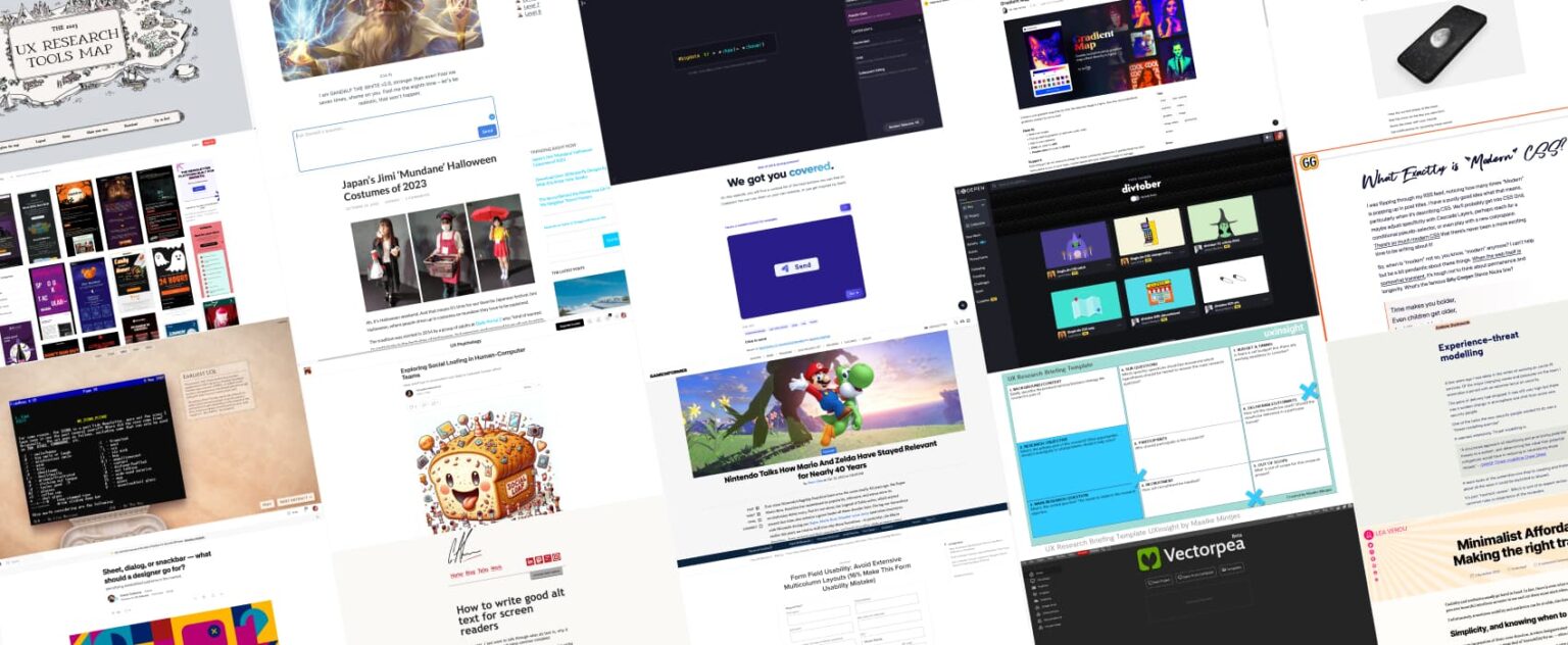 The UX Research and Design Blog by Stéphanie Walter.