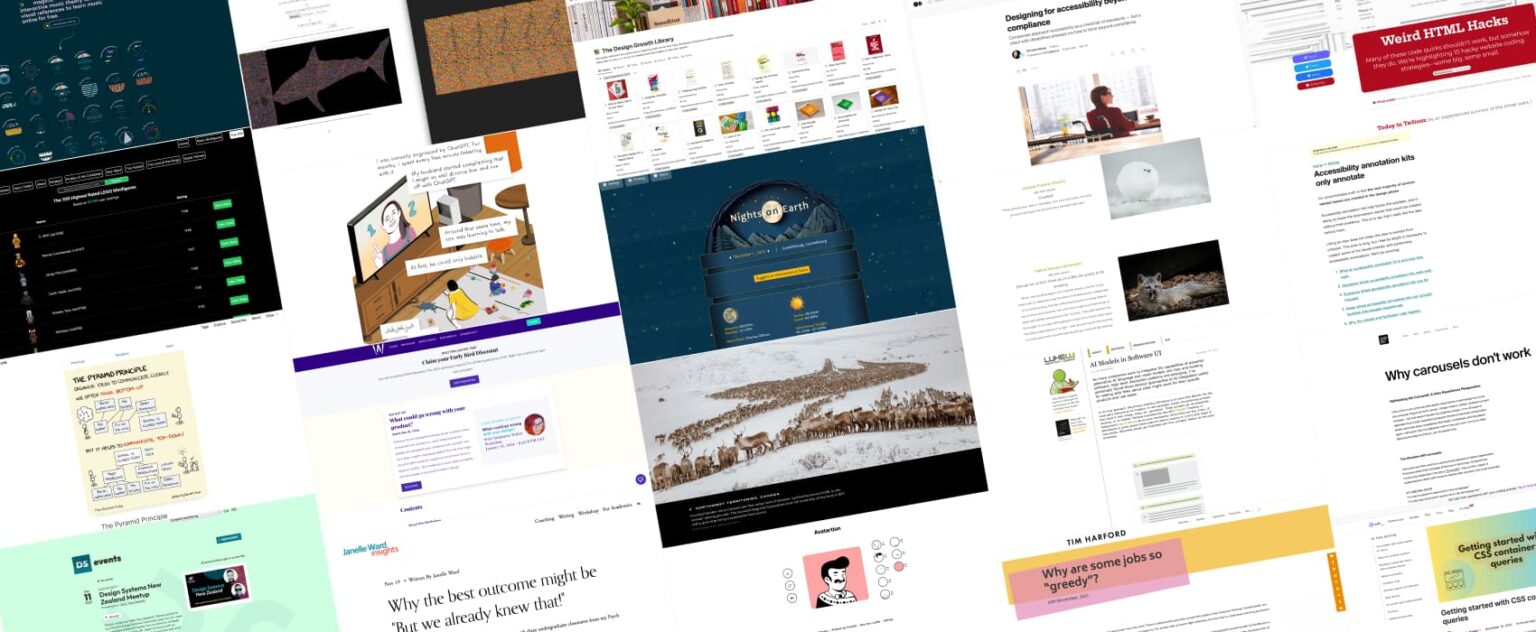 The UX Research and Design Blog by Stéphanie Walter.