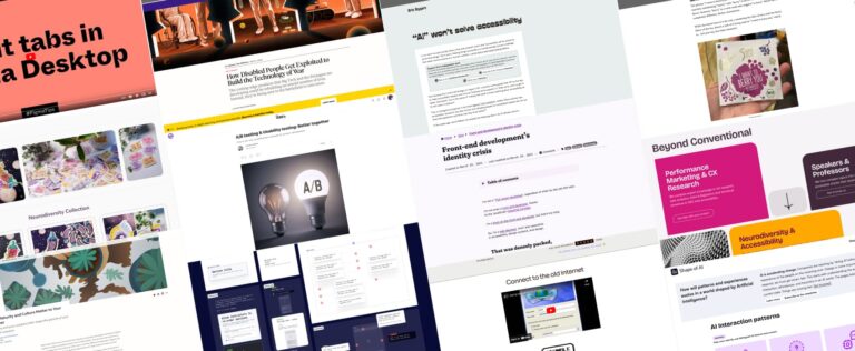 The UX Research and Design Blog by Stéphanie Walter.