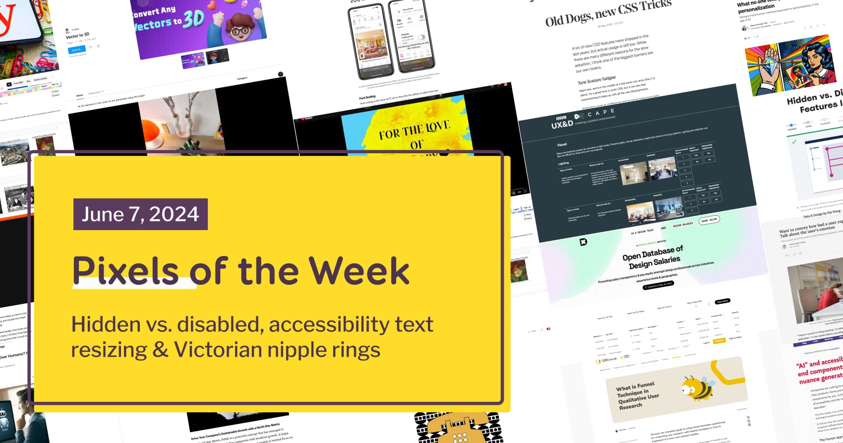 Pixels of the Week – June 2, 2024 by Stéphanie Walter - UX Researcher ...