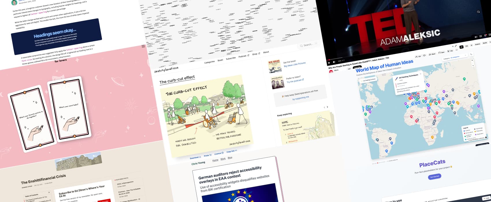 Pixels of the Week – January 11, 2026 by Stéphanie Walter - UX ...